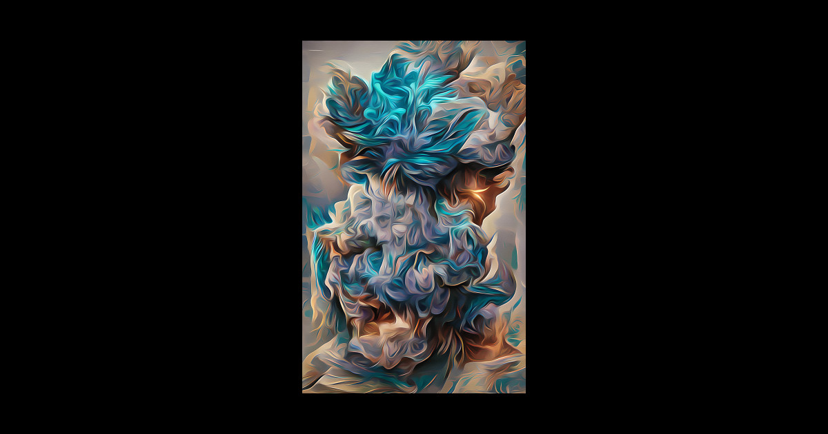 Blue Diaphanous Layered Opalescent Nug 420 Weed - Nugs - Sticker ...
