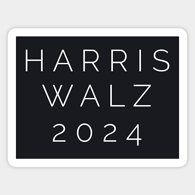 Harris Walz 2024 - Harris Walz 2024 - Sticker | TeePublic