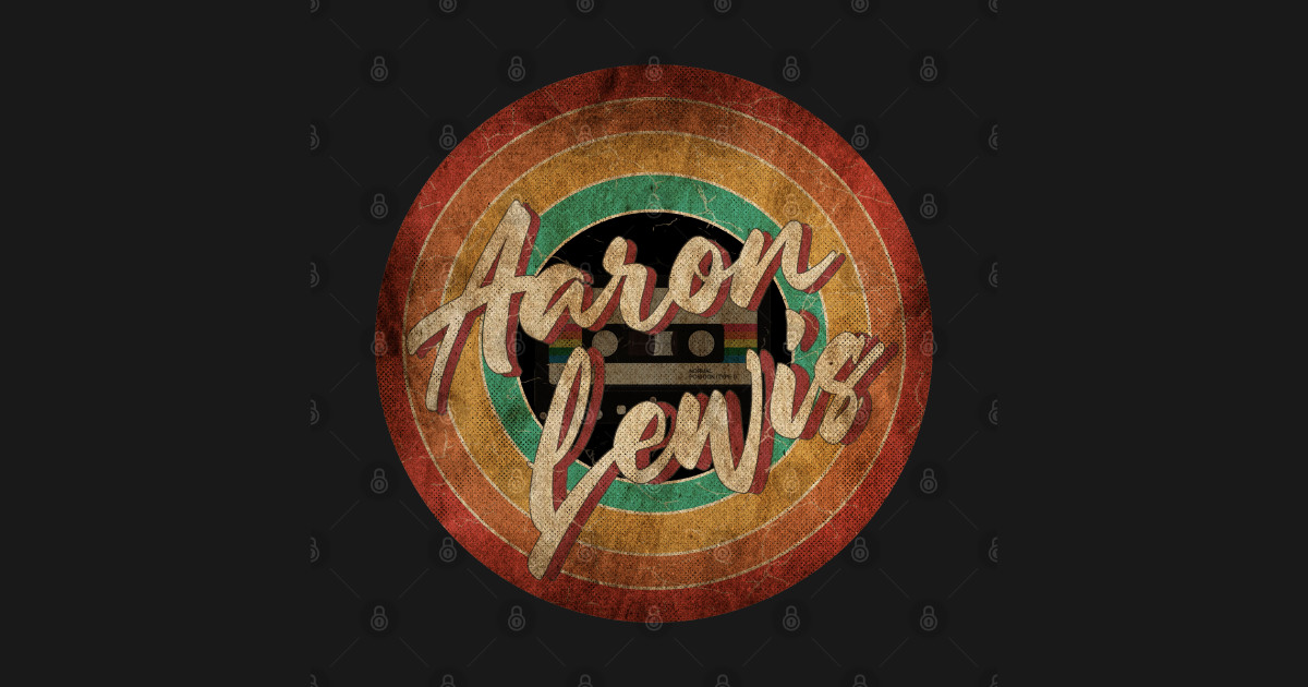 Aaron Lewis Vintage Circle Art - Aaron Lewis - T-Shirt | TeePublic