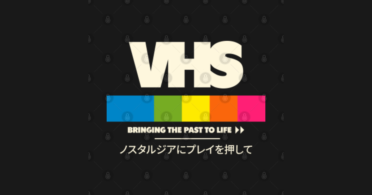 80s Retro VHS - Bringing the Past to Life V3 - Vhs - T-Shirt | TeePublic