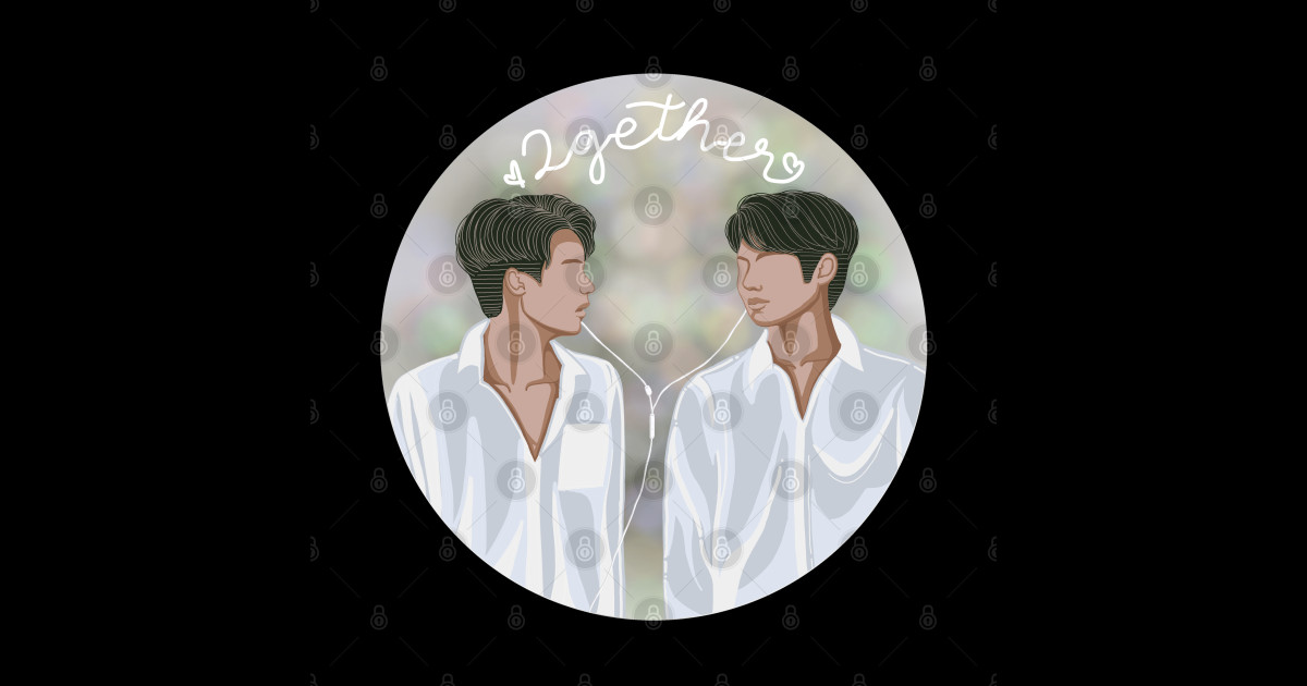 2GETHER | SARAWAT & TINE - 2gether - Sticker | TeePublic