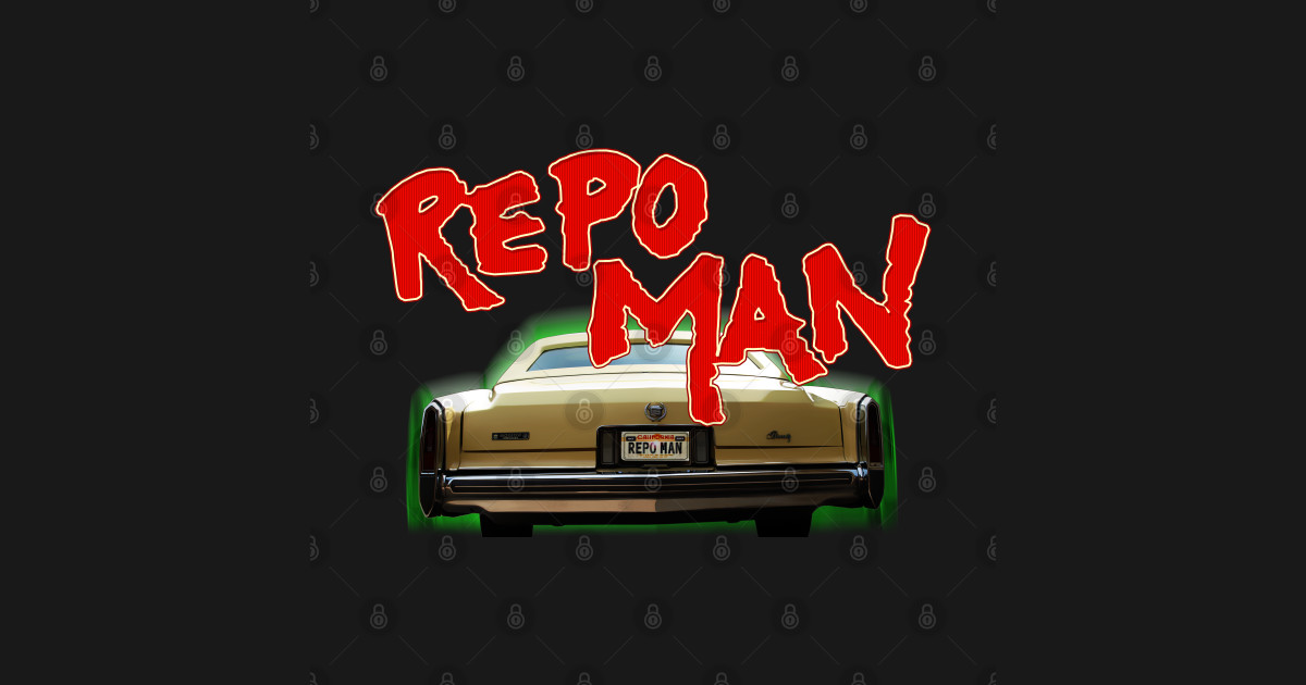Repo Man Design - Repo Man - T-Shirt | TeePublic