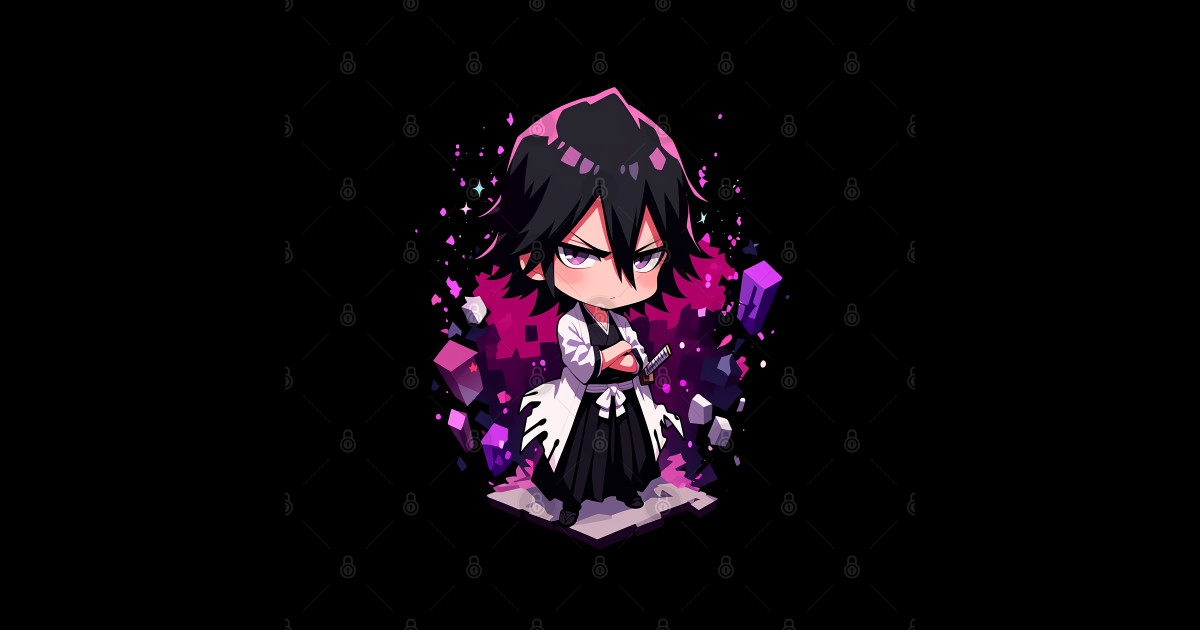 Kuchiki Rukia from Bleach - Rukia Kuchiki - Sticker | TeePublic