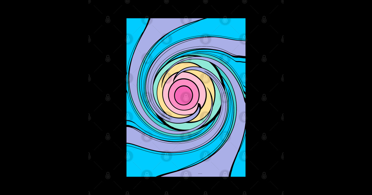 Whirlpool - Pattern - Sticker | TeePublic