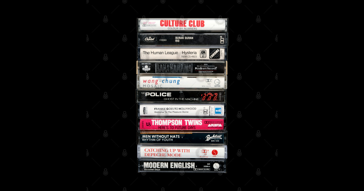 New Wave Cassette Tapes - New Wave - Posters and Art Prints | TeePublic