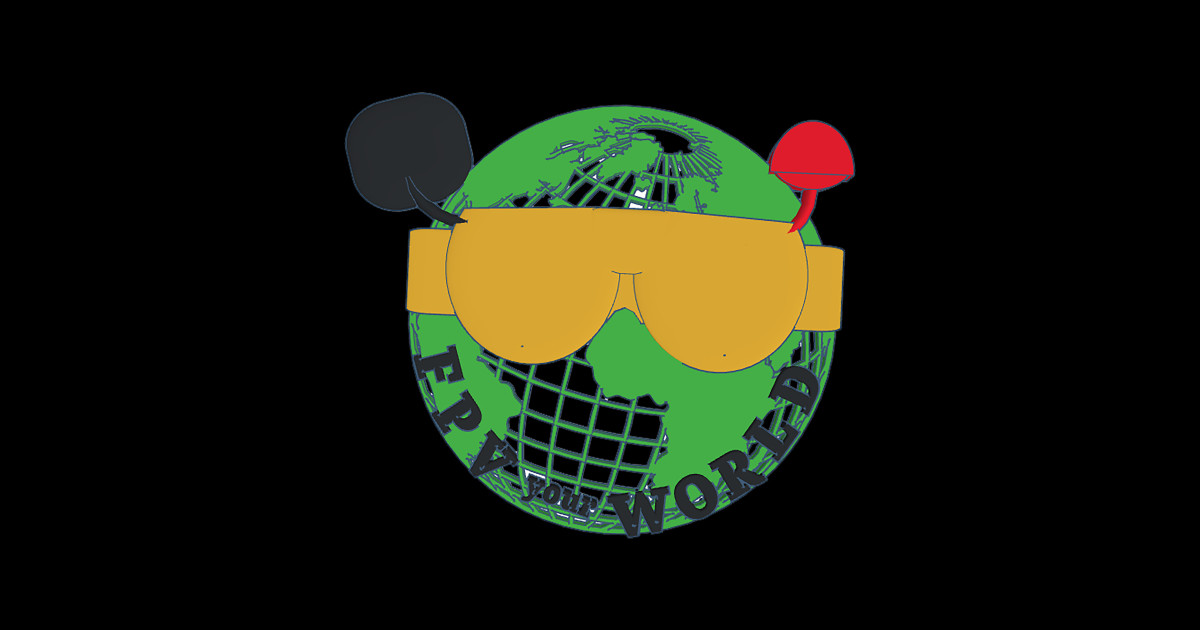 FPV YOUR WORLD - Fpv Drone - Sticker | TeePublic