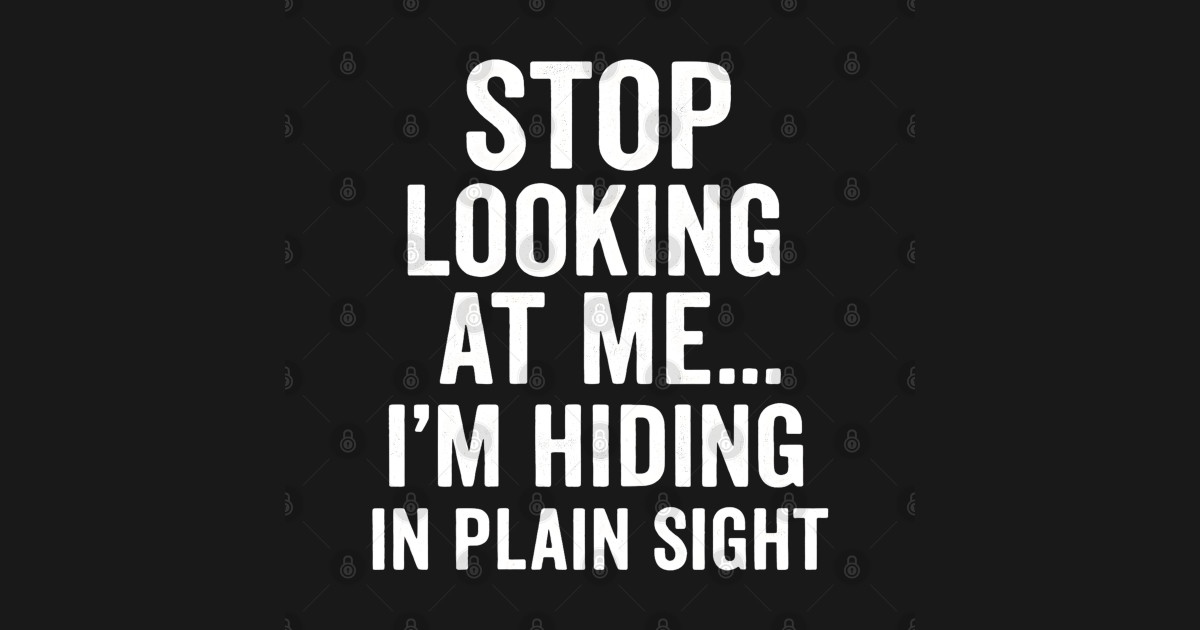 Funny Stop Looking At Me Hiding Meme Humor Sarcastic Quote - Stop ...