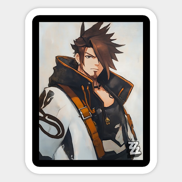 ZZZ Anton Ivanov Fanart - Zenless Zone Zero - Sticker | TeePublic