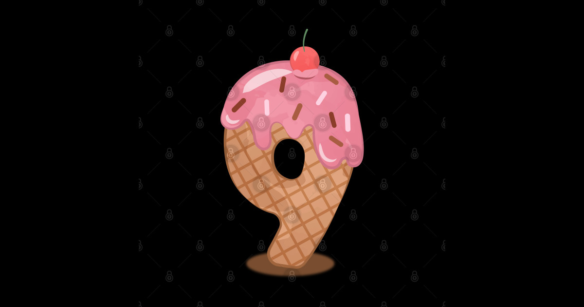 Ice cream number 9 - Ice Cream - Posters and Art Prints | TeePublic