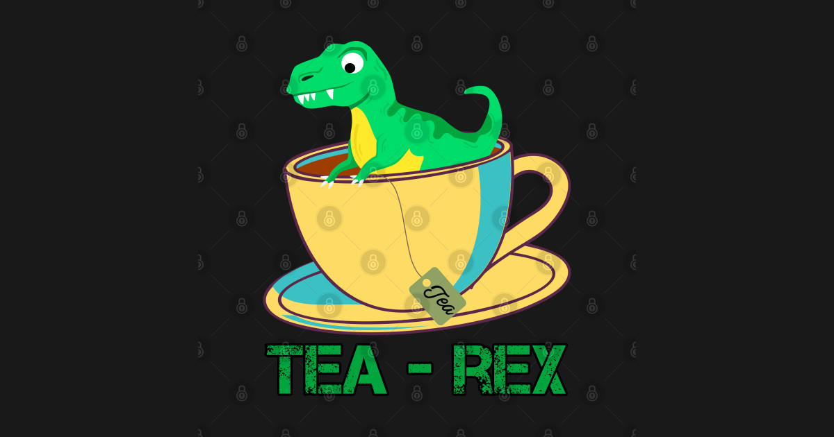 Tea Rex - T Rex - T-Shirt | TeePublic