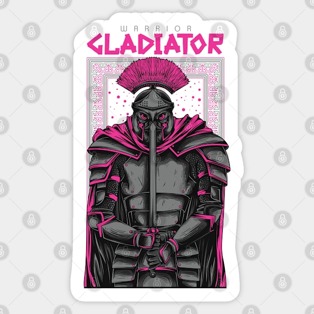 Ancient Gladiator Warrior - Gladiator - Sticker | TeePublic