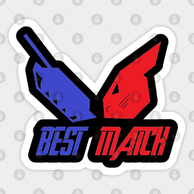 Rabbit Tank Best Match - Kamen Rider Build - Sticker | TeePublic