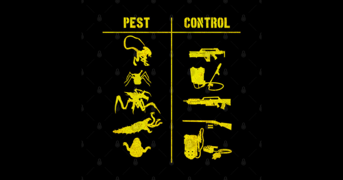 Pest Control - Movies - Sticker | TeePublic