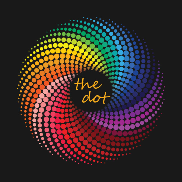 Dot Day Spiral Design - Dot Day - T-Shirt | TeePublic