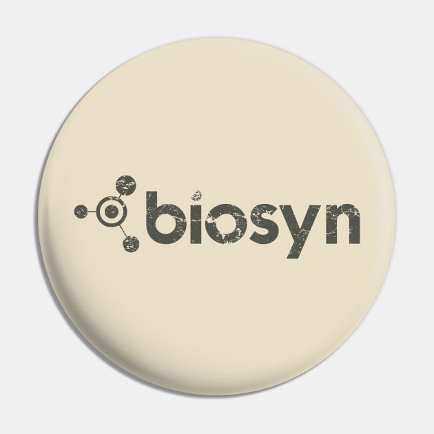 Biosyn Logo - Biosyn - Pin | TeePublic