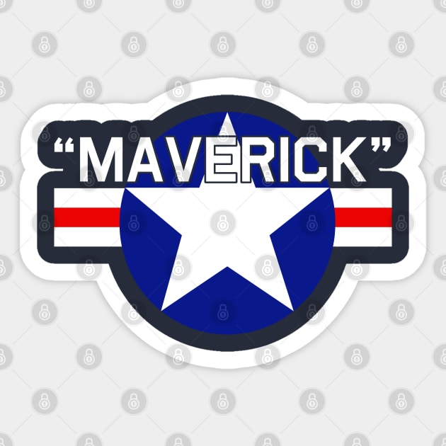 Maverick - Top Gun - Sticker | TeePublic