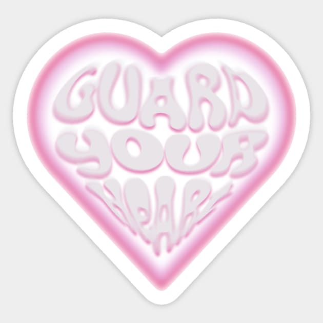 guard your heart - Christian - Sticker | TeePublic