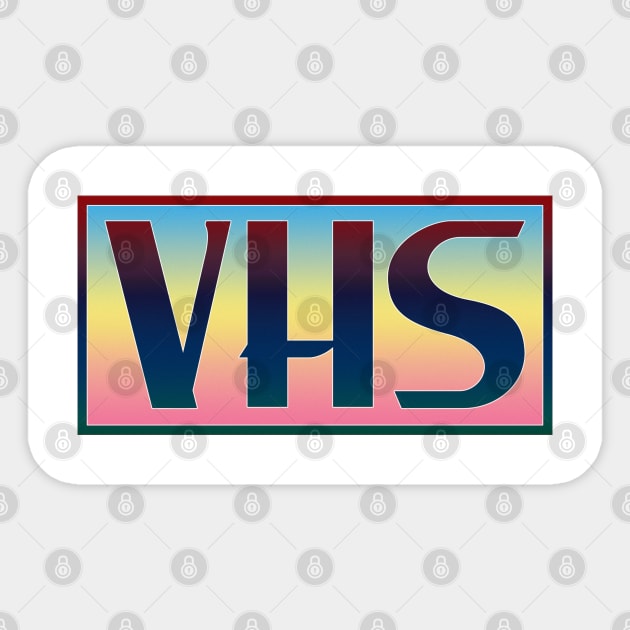 80s vhs logo