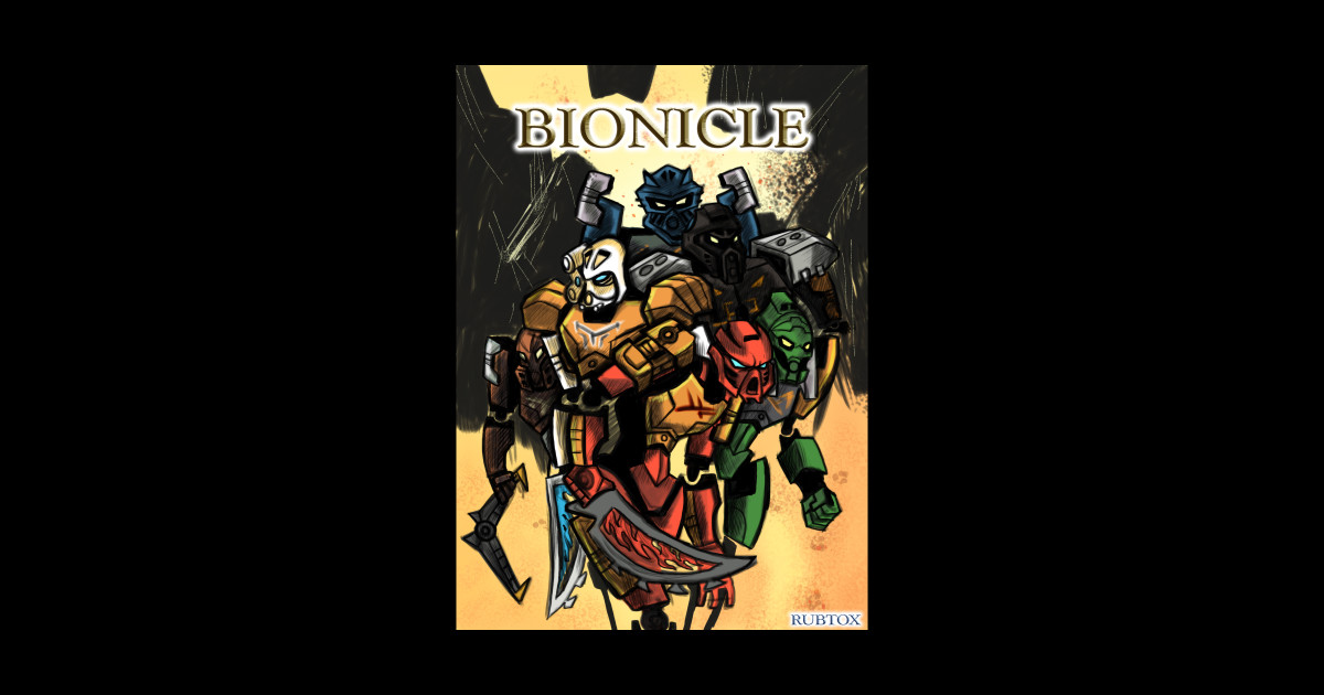 Bionicle Comic Cover 1 - Bionicle - Sticker | TeePublic