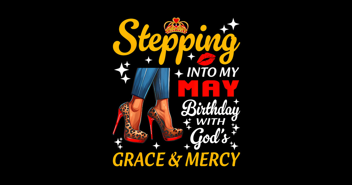 Stepping Into May Birthday Black Woman Girl High Heels - Girl High ...