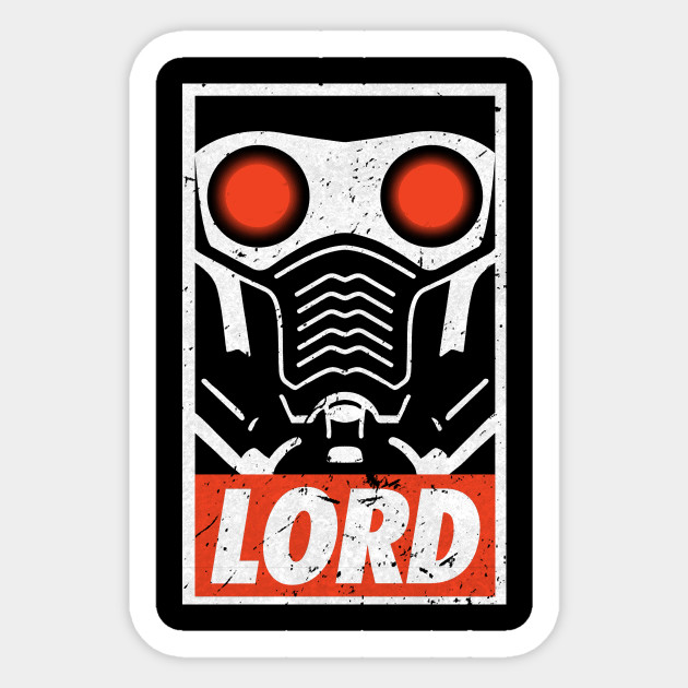 LORD - Star Lord - Sticker | TeePublic