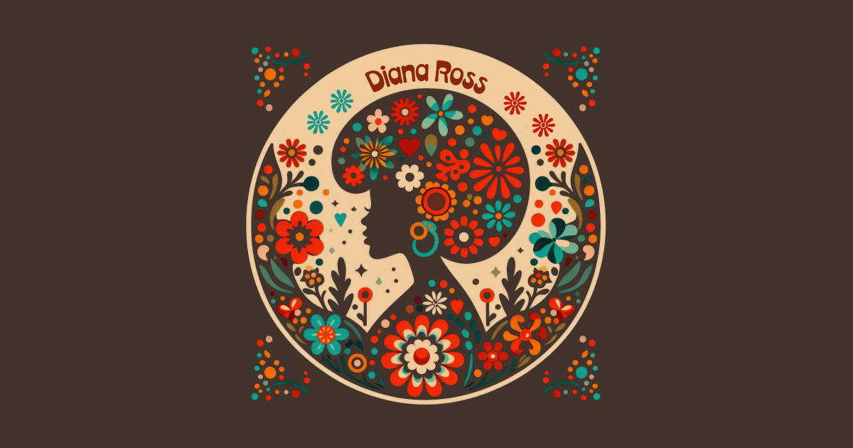 Diana Ross, 70s 80s singer - Diana Ross - T-Shirt | TeePublic