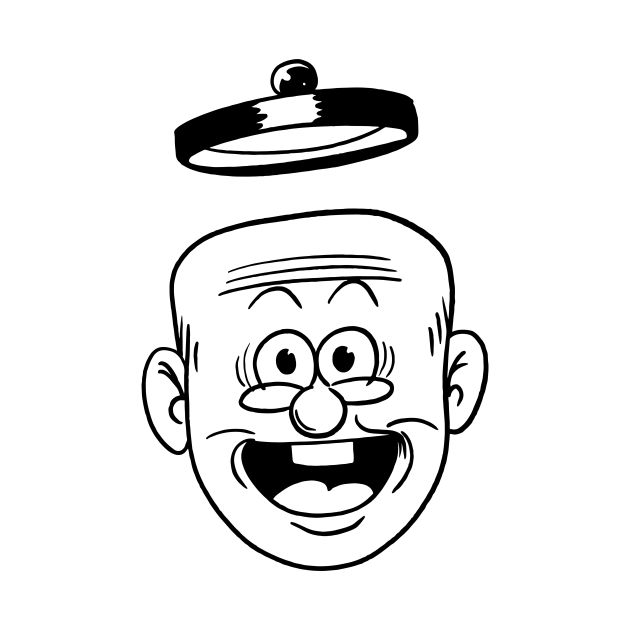 Old Master Q - Big Head - Comics - T-Shirt | TeePublic