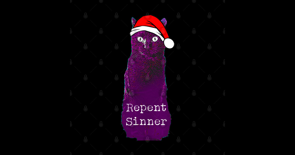 Repent Sinner - Repent Sinner Repent Sinner Repent Sinn - Sticker ...