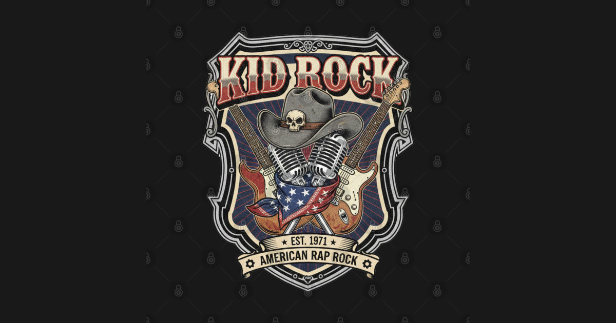 Kid Rock: American Rap Rock Anthem - Original Rebel Spirit Art - Kid ...