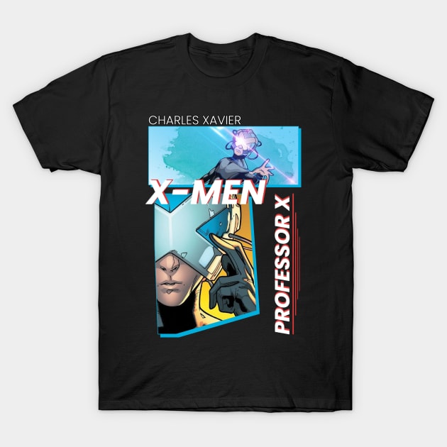 PROFESSOR X (CHARLES XAVIER) - MARVEL - Professor X - T-Shirt | TeePublic