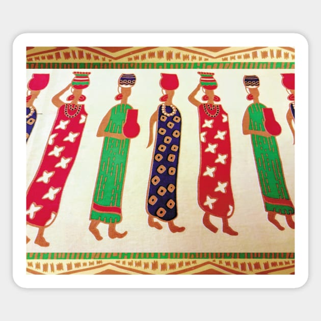 African Ladies - African - Sticker | TeePublic