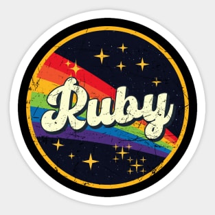 ruby name logo design