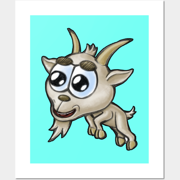 Goat (Animal Alphabet) - Animal - Posters and Art Prints | TeePublic