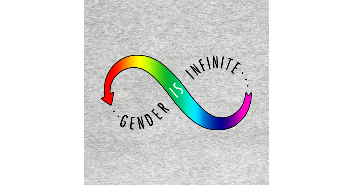 Gender Is Infinite - Gender - Posters and Art Prints | TeePublic