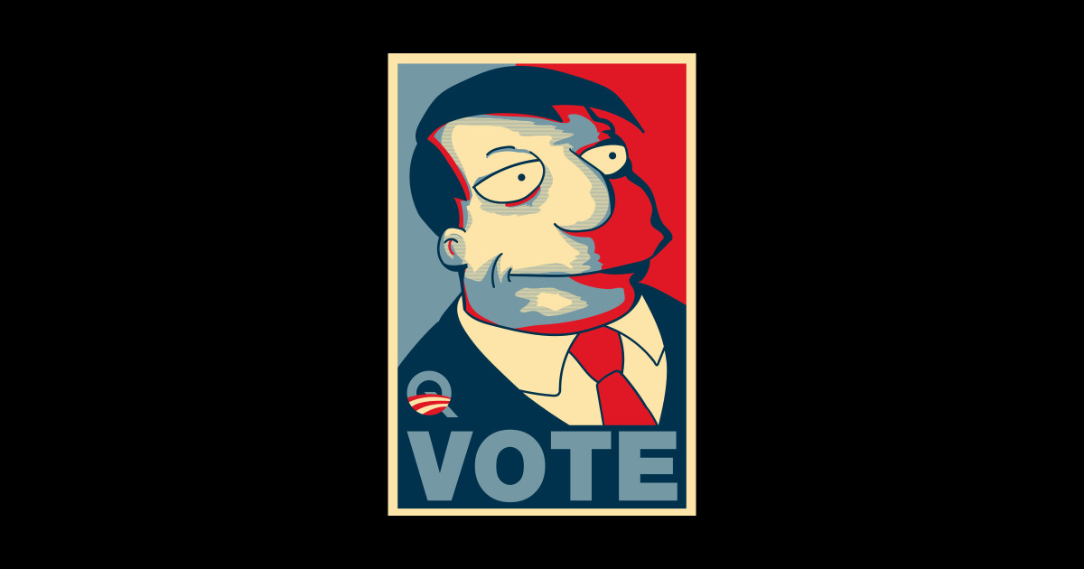 Vote Quimby! - Vote - Sticker | TeePublic