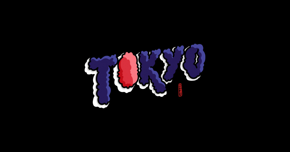 TOKY0 by rizzi - Tokyo City - Sticker | TeePublic