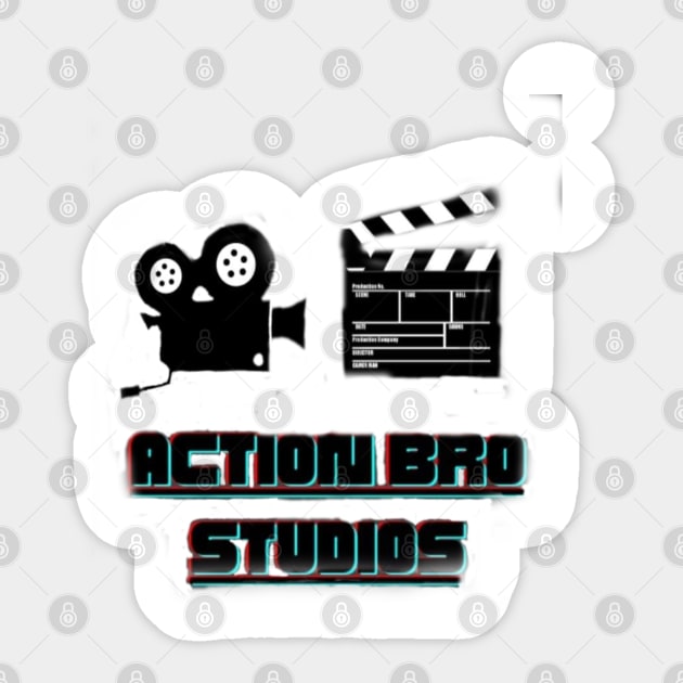 light camera action logo - Logo - Sticker | TeePublic