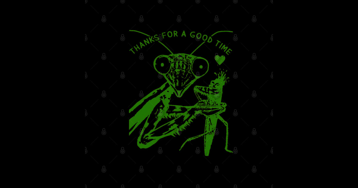 Praying mantis - Praying Mantis - Sticker | TeePublic