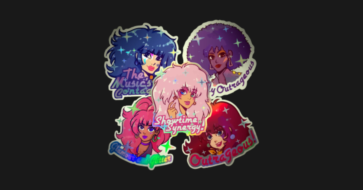 Jem Outrageous Tour - Jem And The Holograms - T-Shirt | TeePublic
