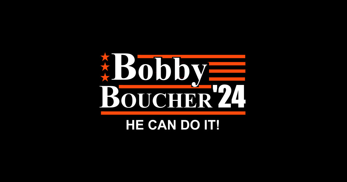 Bobby Boucher 2024 - Election 2024 - Sticker | TeePublic