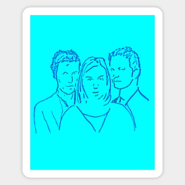 Bridget Blue - Bridget Jones - Sticker | TeePublic