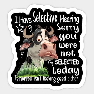 selective hearing joke