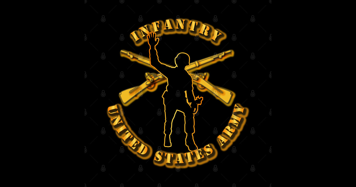 Army - Infantry - Follow Me - Army Infantry Follow Me - Sticker | TeePublic