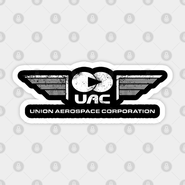 UAC Logo (Classic) - Doom - Sticker | TeePublic