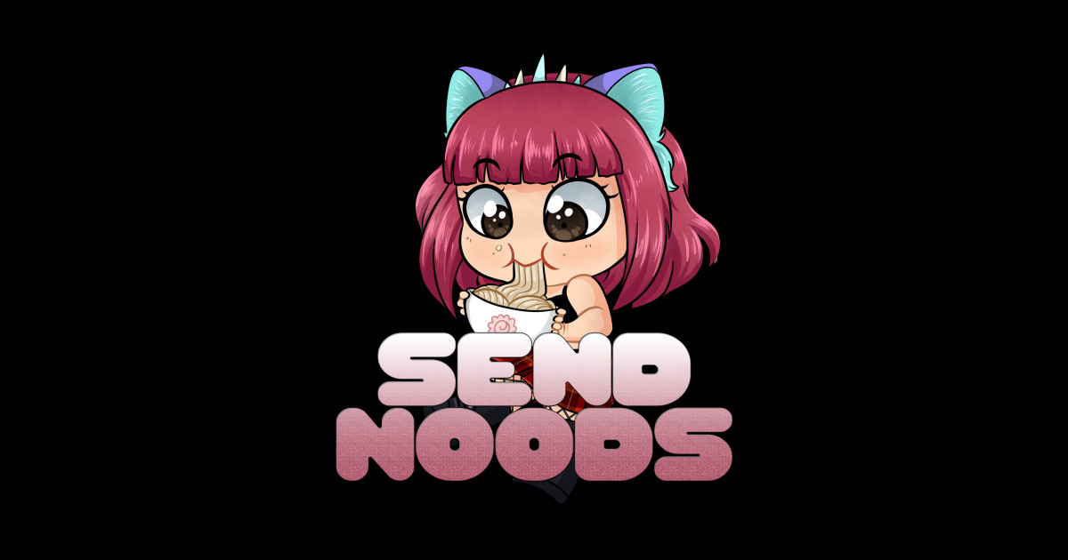 Send Noods - Waifu - Sticker | TeePublic