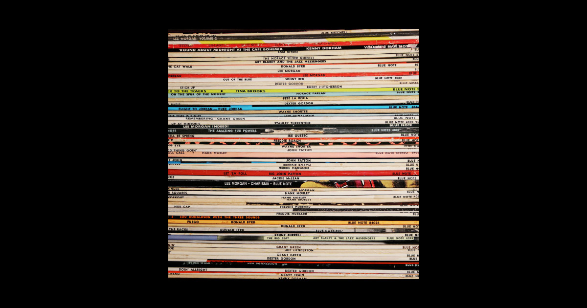 Blue Note Vinyl Records - Vinyl - Sticker | TeePublic