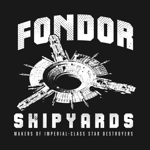 Fondor Shipyards - Star Wars - T-Shirt | TeePublic