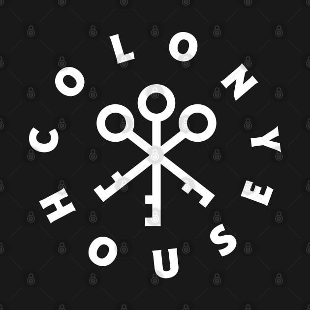 Colony House Merch Classic Key Logo - Colony - T-Shirt | TeePublic