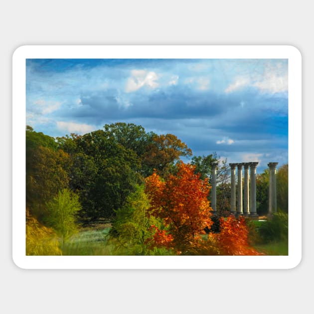 Greek Columns - Structure - Sticker | TeePublic