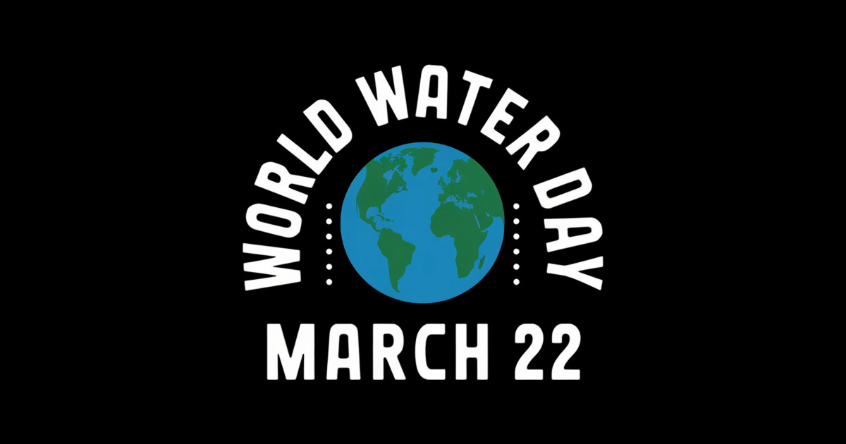 International World Water day March 22 - March 22 - Sticker | TeePublic